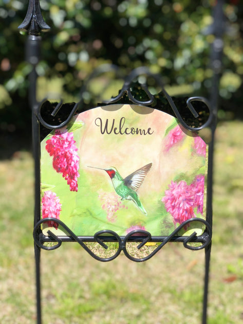 Bird Garden Signs – Cattail Cottage