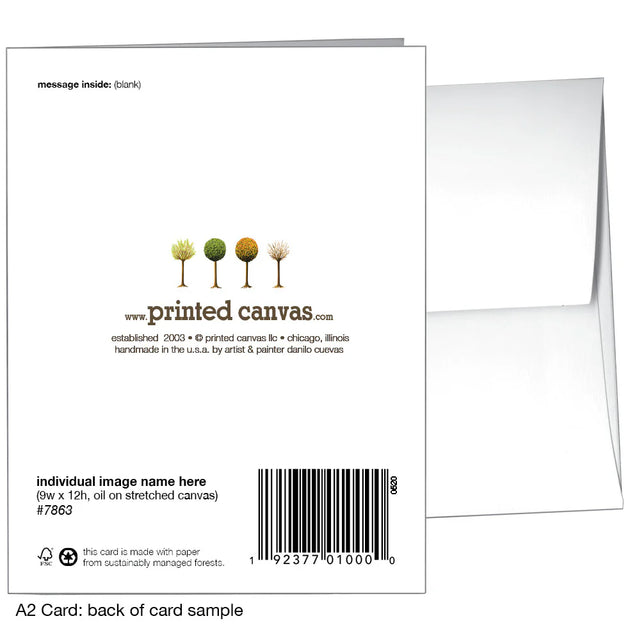 Brachiosaurus Greeting Card – Cattail Cottage