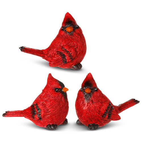 3" Cardinal Figurine – Cattail Cottage