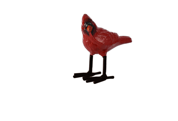 Iron Cardinals – Cattail Cottage
