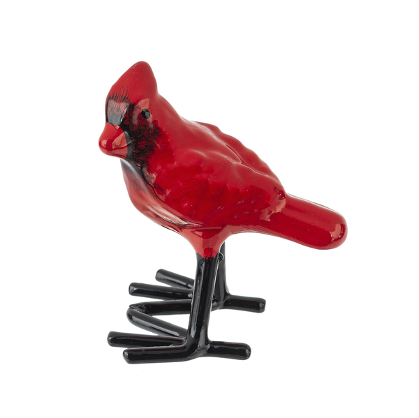Iron Cardinals – Cattail Cottage