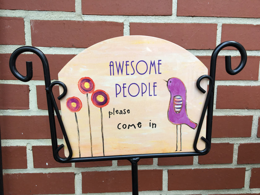 Tweety Bird Garden Sign – Cattail Cottage